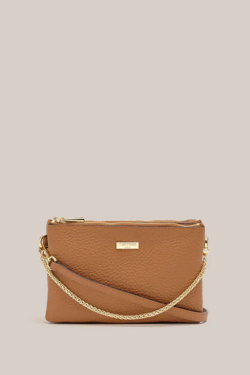 Shop Online | Ellery and Moss | Vestirsi Tessa Trio Crossbody - Tan