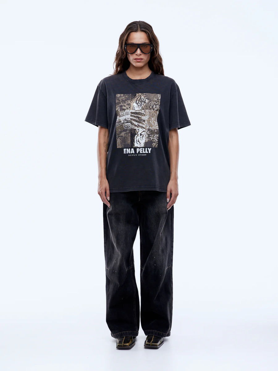 Ena Pelly Mixed Animal Tee – Ellery and Moss